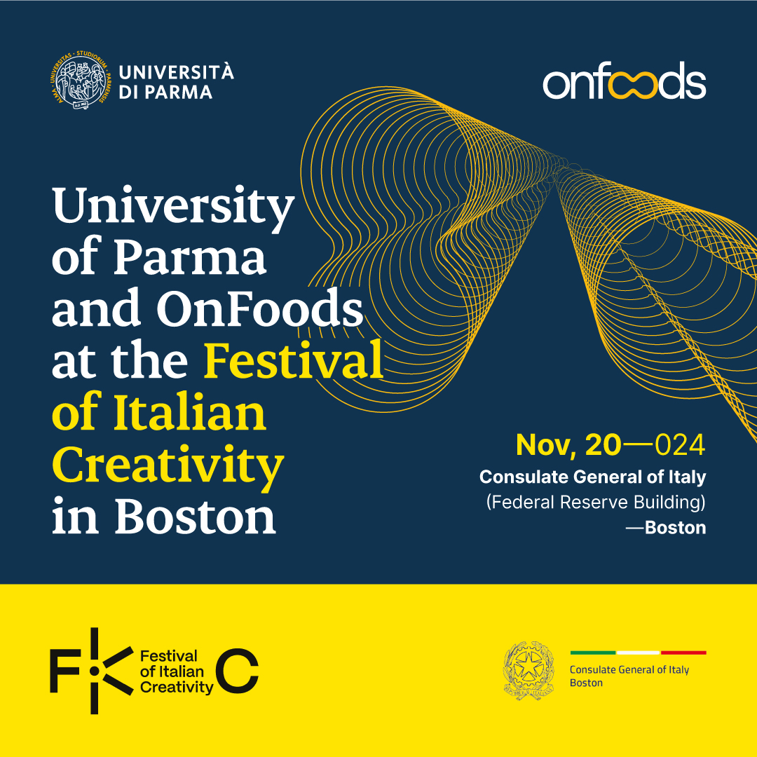 University of Parma and OnFoods at the Italian Creativity Festival in ...