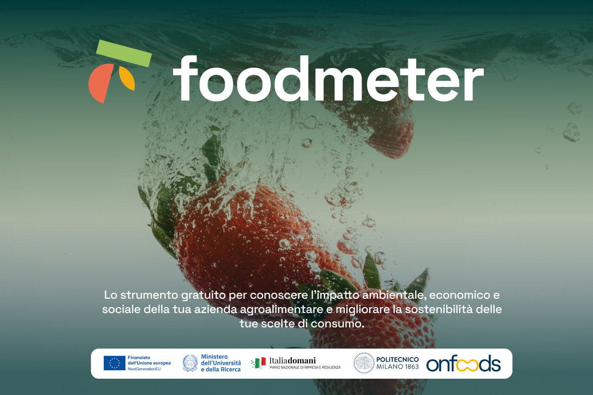 Foodmeter: the new free tool for measuring the sustainability of agri ...